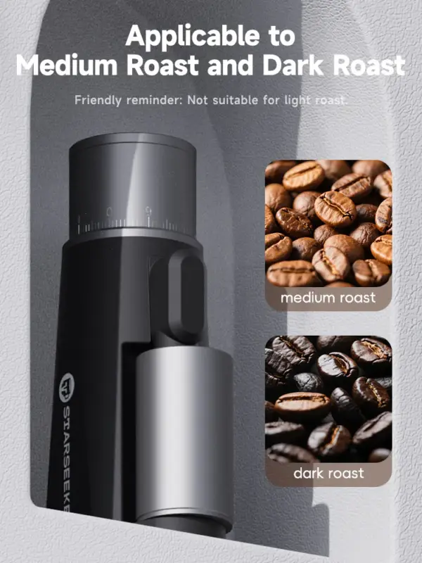 Starseeker EDGE Mini Portable coffee Grinder Caffology - متجر ادوات القهوه المختصه